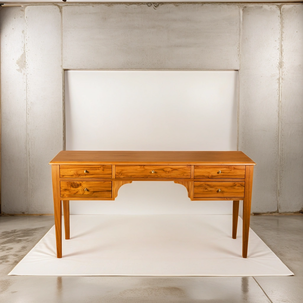 Study Table Teak Wood – Woodbling